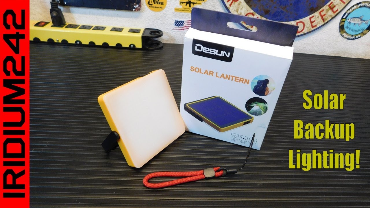 Prepper Lighting: Desun Solar Camp Lantern