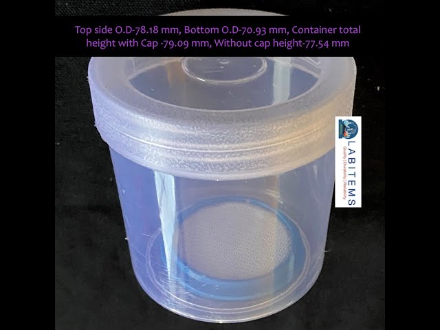 Bioassay Cum General Insect Containers - Insect Breeding Dishes ...