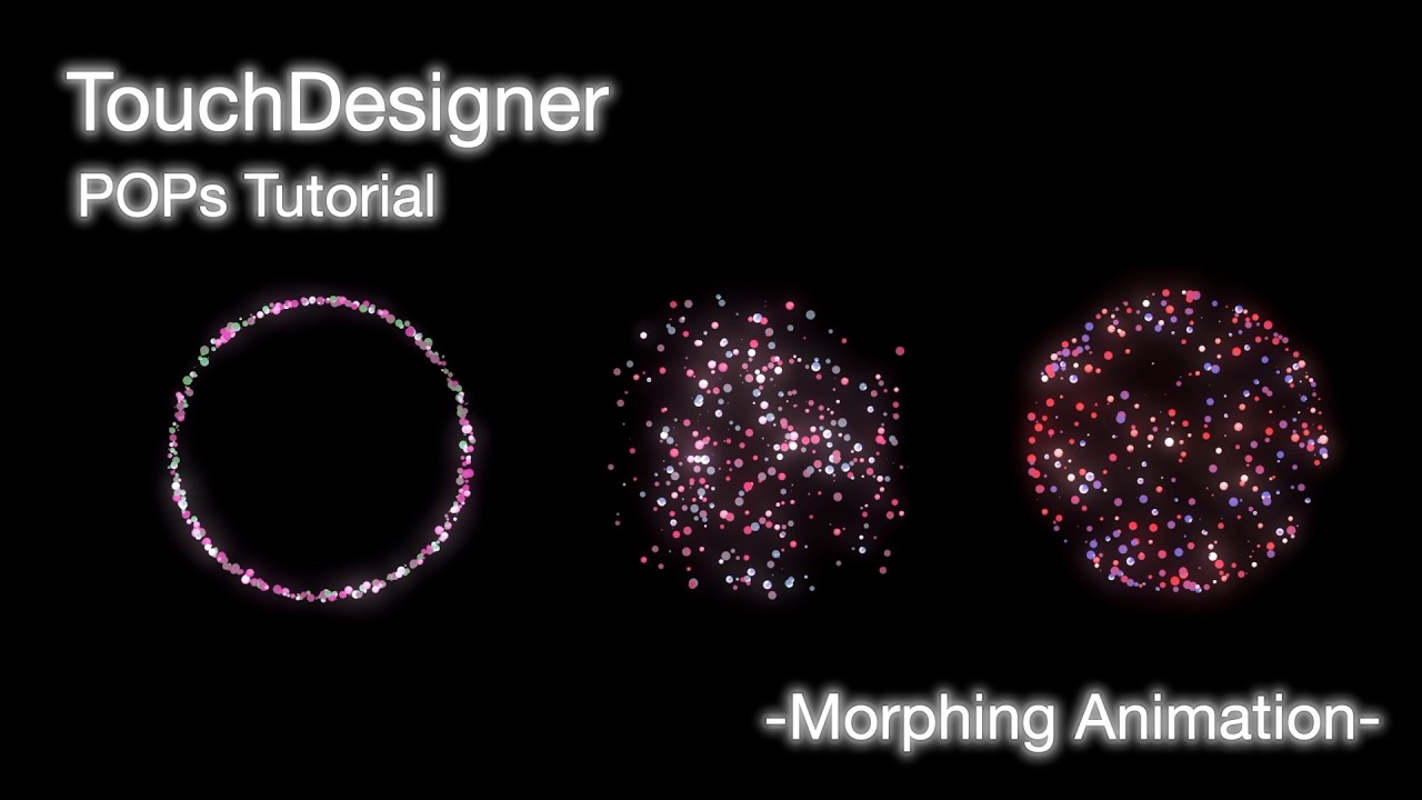 TouchDesigner POPs Tutorial: Morphing Animation
