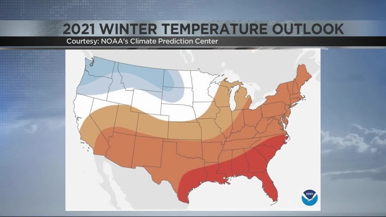 NOAA predicts what to expect for the upcoming winter