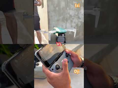 dji vs izi mini drone #drone #viral #dji #izidrone #trending #viralvideo #shortsviral #experiment