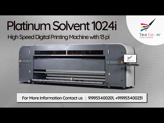 Eco Solvent Printer - Technojet II 1825 Eco Solvent Printer ...