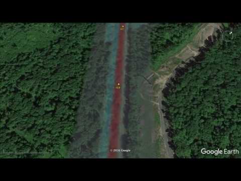 3D Flyover Video of PennEast Pipeline Route near Indian Lake, PA MP 21 ...