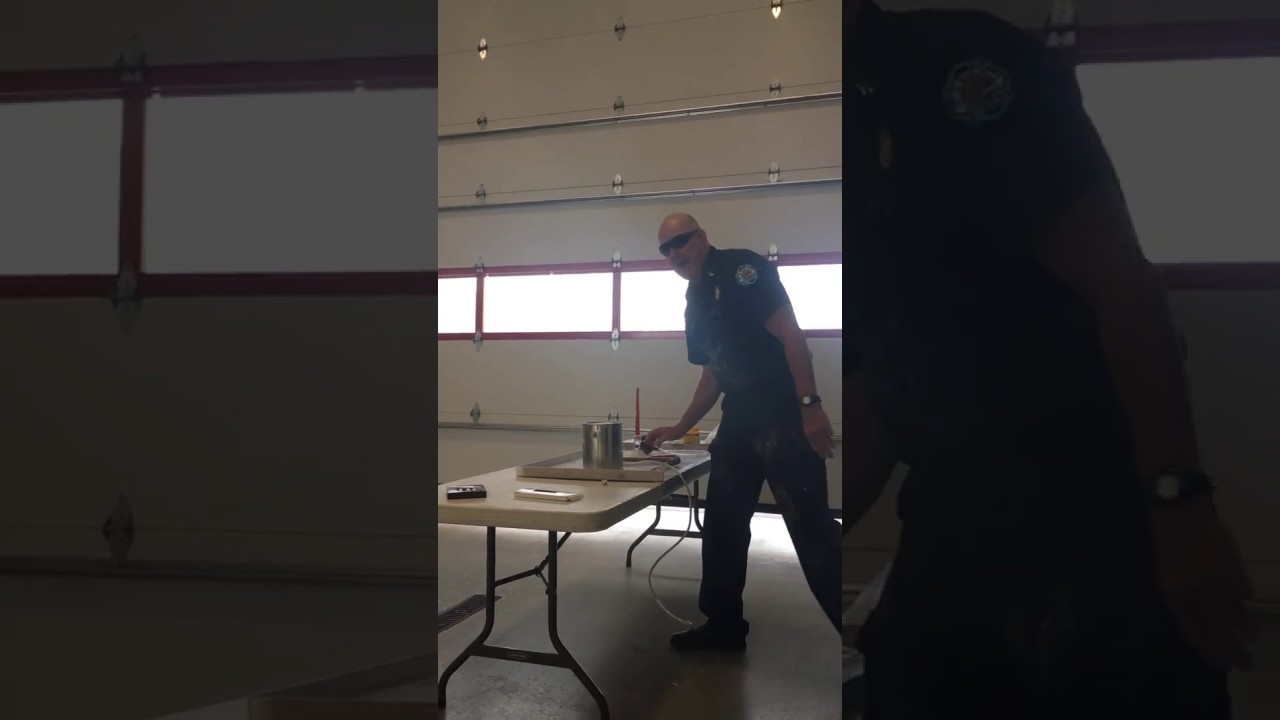 Combustible Dust Explosion Demonstration
