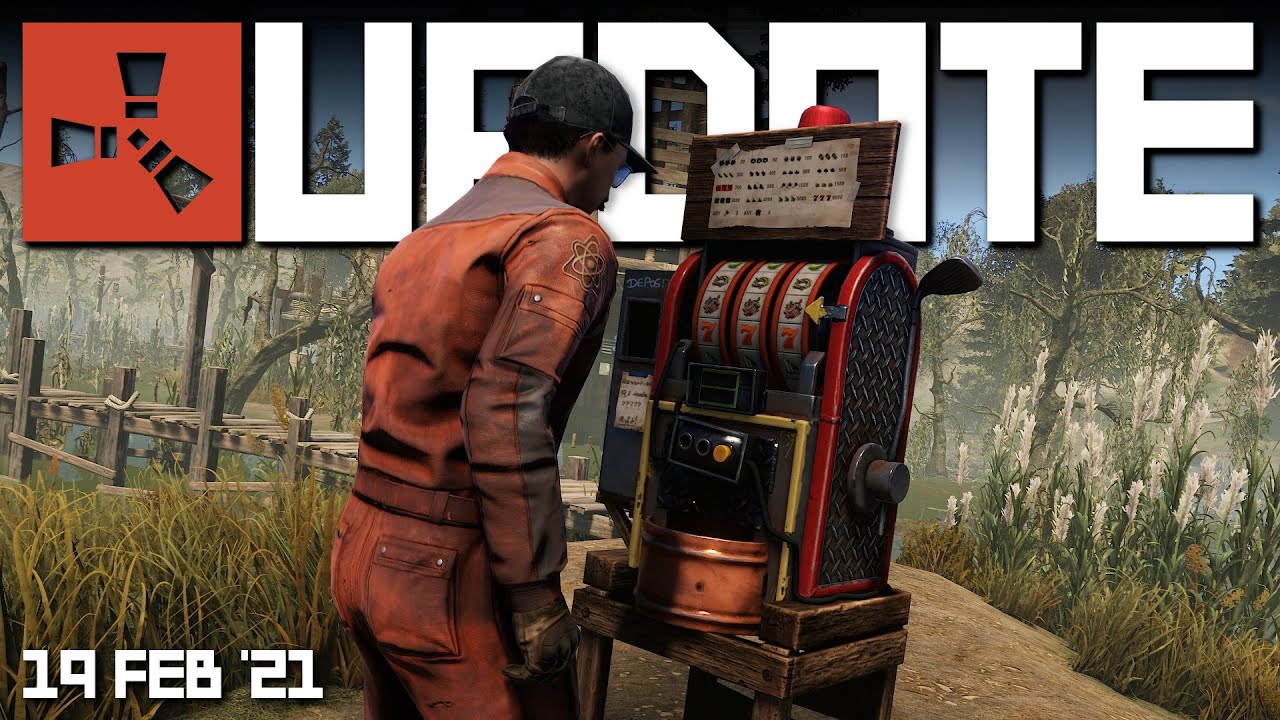 Slot machine & Jumpsuit | Rust Update 19th February 2021