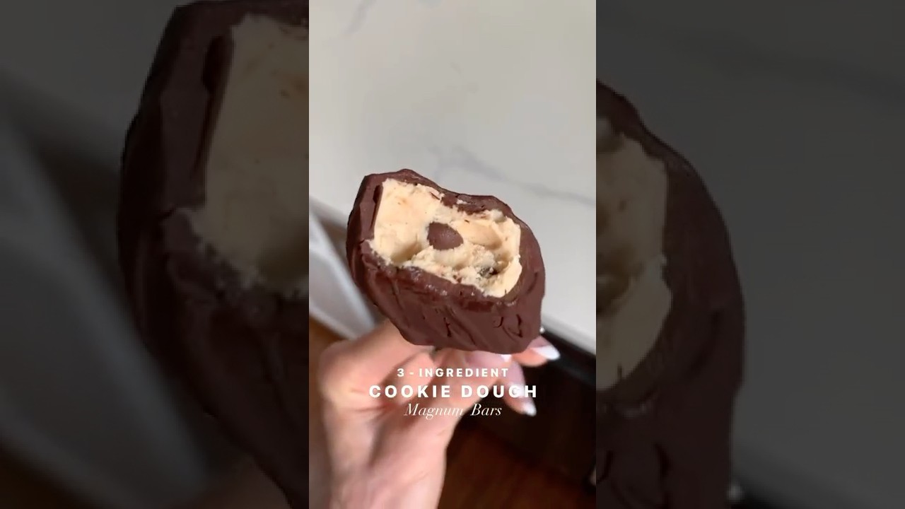 3 Ingredient Cookie Dough Ice Cream