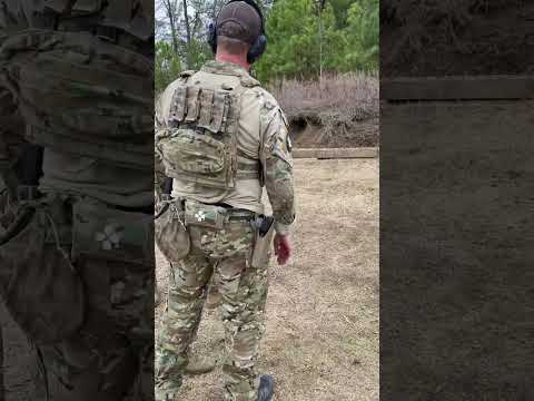 Training fun week with U.S. Army Special Forces. M4 full auto.
