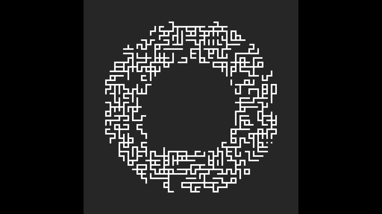 Circle. #openframeworks #programming #creativecoding