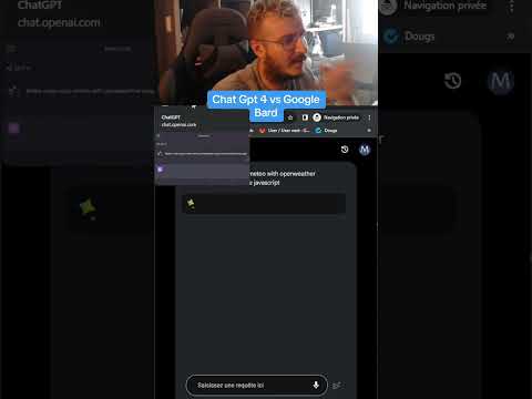 Google Bard vs Chat gpt 4 #coding #codinglife #webdeveloper #programming #fyp #code #learncoding #de