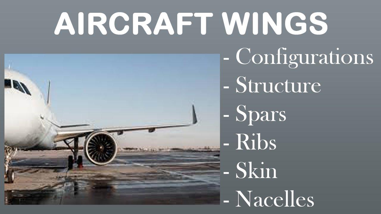 Aircraft Wings Explained: Configuration, Structure, and More