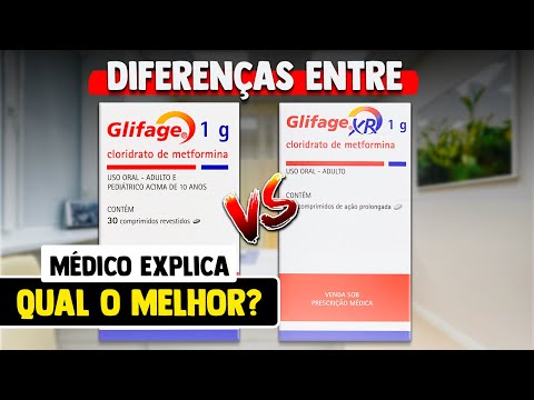 Metformina: Qual a diferença do Glifage para o Glifage XR? │ Médico Explica