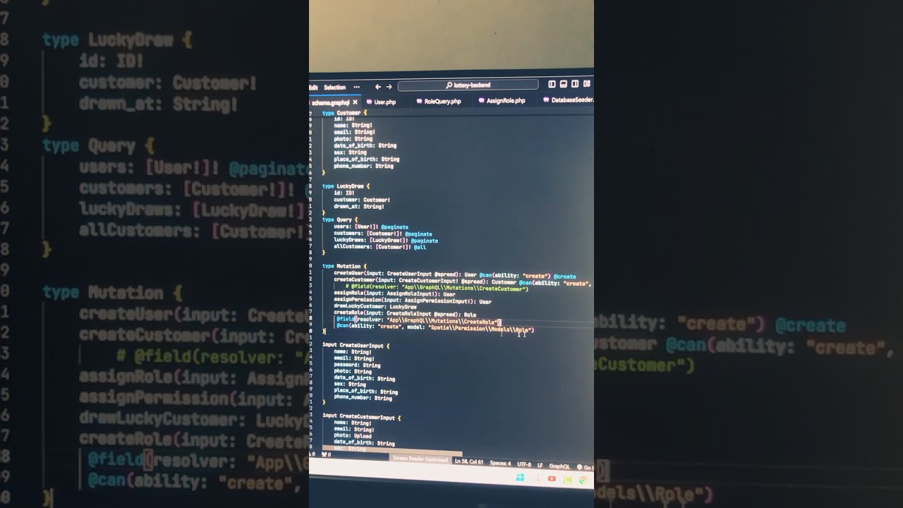 Laravel Lighthouse GraphQL #laravelvue #lighthouse #graphql #laravelvue