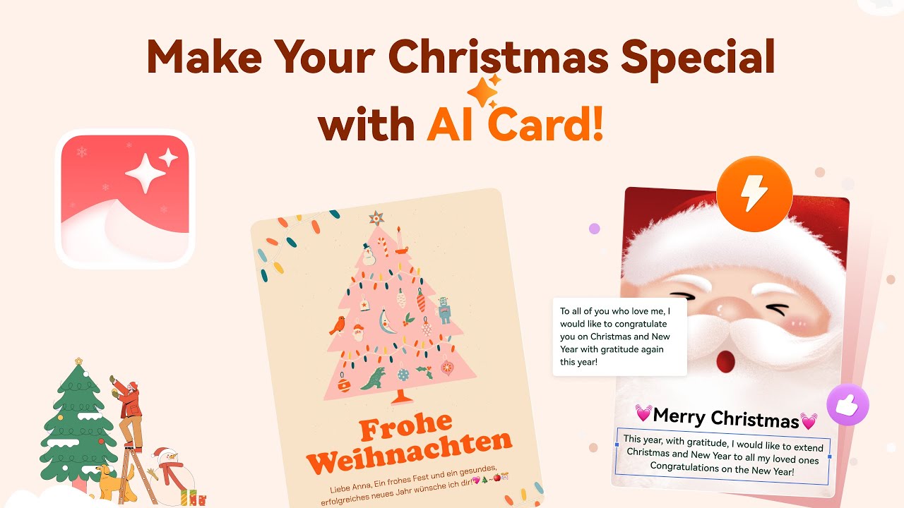 🎄 AI Christmas Card Generator: Create Stunning Christmas Cards Online for FREE!