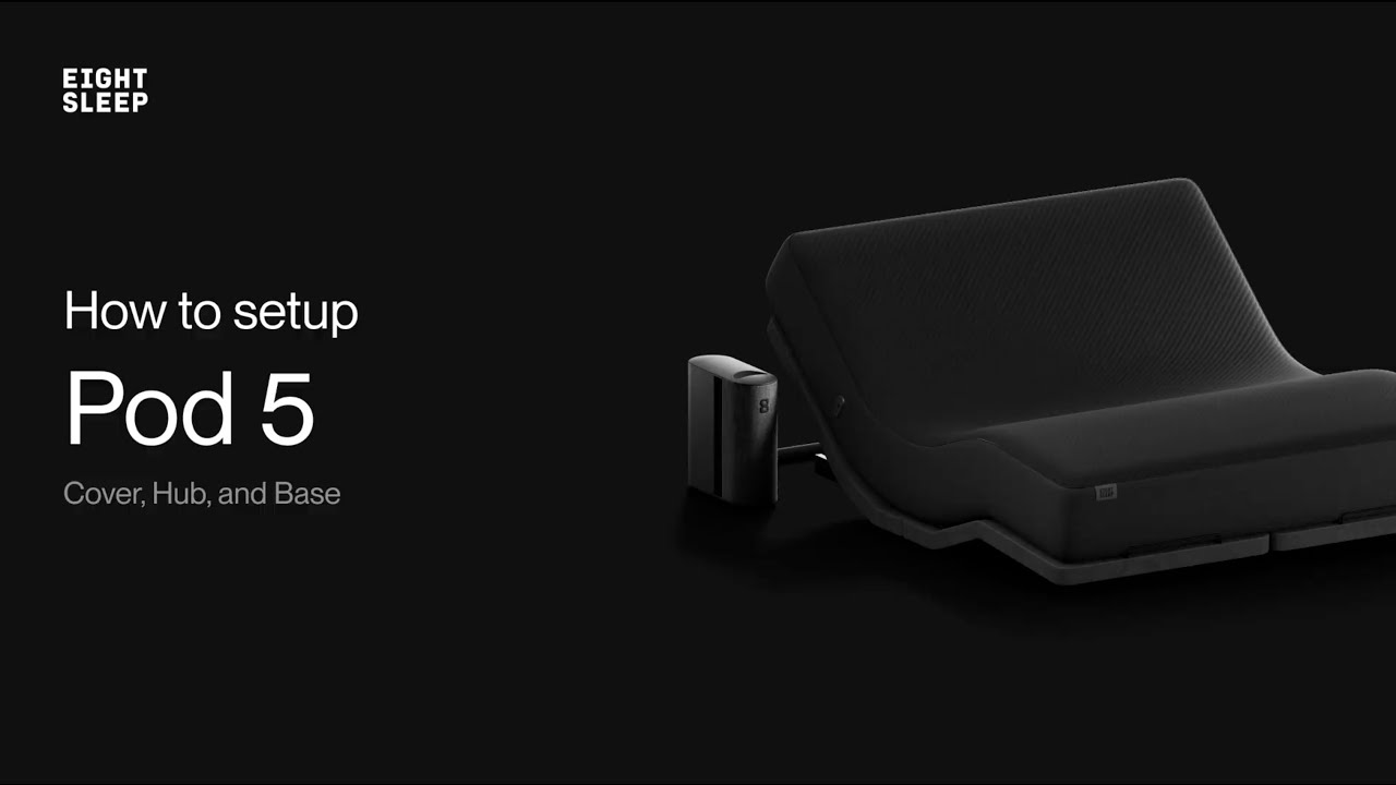 Pod 5 Setup: Cover and Base