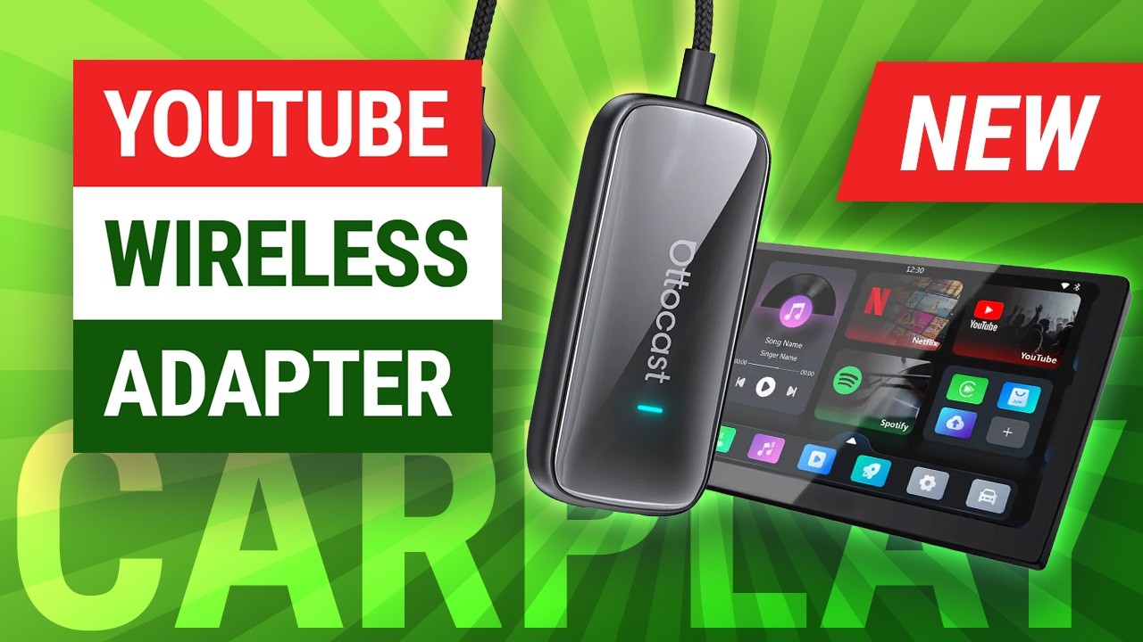 Ottocast Play2Video Ultra 3-in-1 AI Box Review | YouTube & Wireless CarPlay & Android Auto Adapter