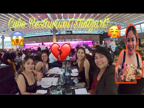 We’re in Stuttgart | Cube Restaurant | inside city | good food | More fun | Visay vlog ! 👌🥰😱