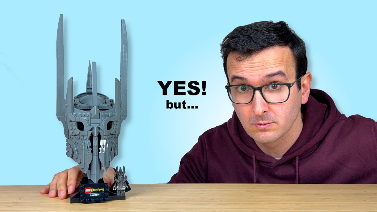 LEGO Lord of the Rings Sauron's Helmet (REVIEW)