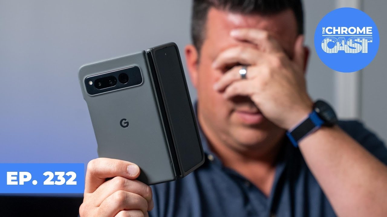 Dropping the Pixel Fold on asphalt & goofy Chromebook names