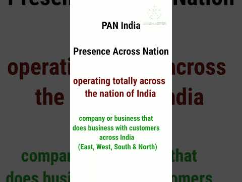 PAN India meaning part 1 #shorts @basics_gk