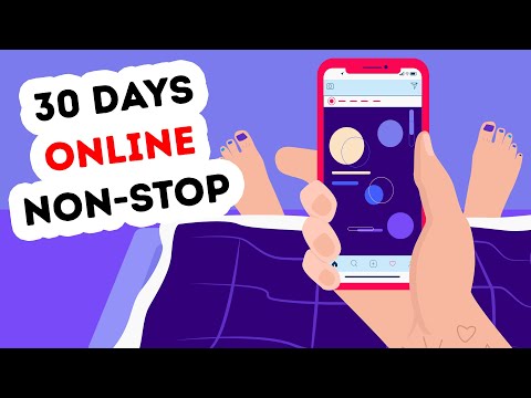 What If You Lived Online for a Month