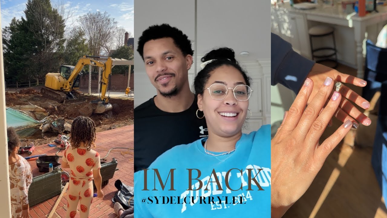 Hey, how are ya? | Weekly vlog | Nails + Pool reno + where have we been? | Sydel Curry-Lee