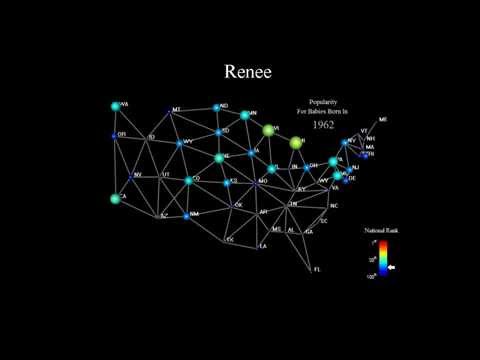 Popularity of the name Renee