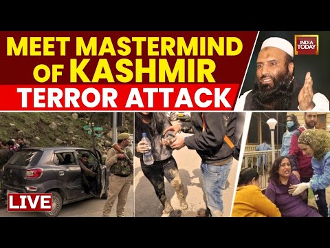 Terrorist Attack In J&K LIVE Updates: First Images Of Terrorists, Mastermind Of Pahalgam Attack