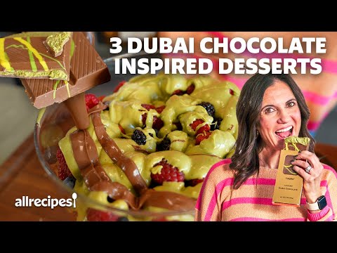 3 Pistachio Cream Desserts You Need to Try (Inspired By Dubai Chocolate Bars!) | Allrecipes