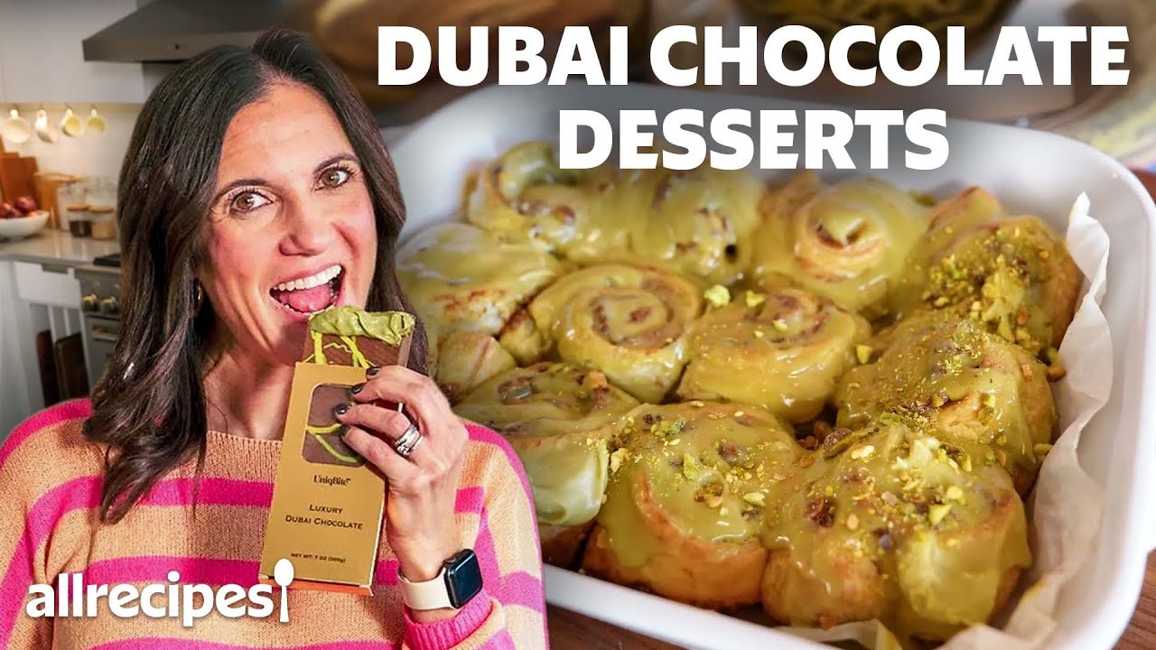 3 Pistachio Cream Desserts You Need to Try (Inspired By Dubai Chocolate Bars!) | Allrecipes