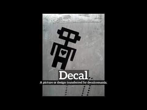 What is Decal? | How to Say Decal in English? | How Does Decal Look?