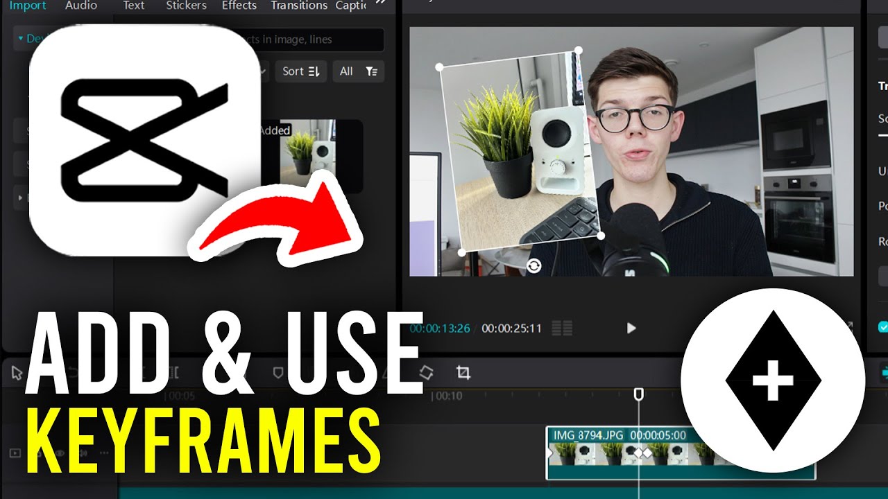 How To Add and Use Keyframes In CapCut PC - Full Guide