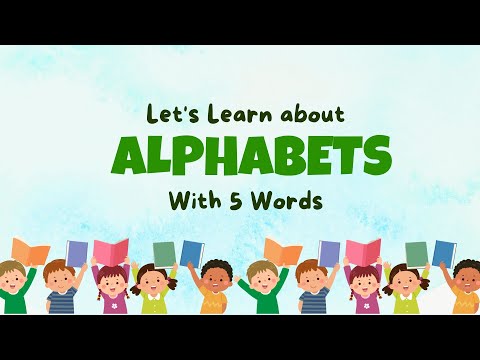 Kids vocabulary - Alphabet STU with 5 words - Learn English for kids | janvi's Studios