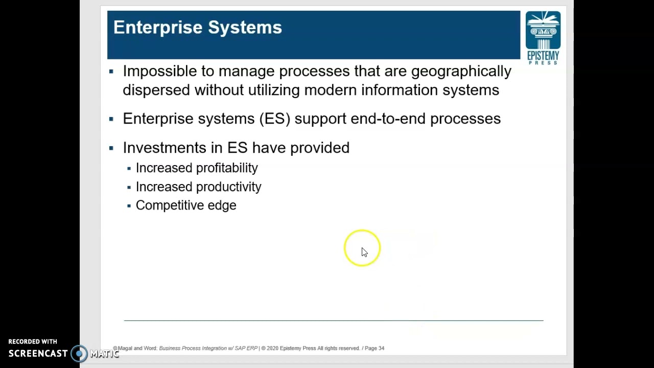 Week 1 Module Introduction to Business Processes