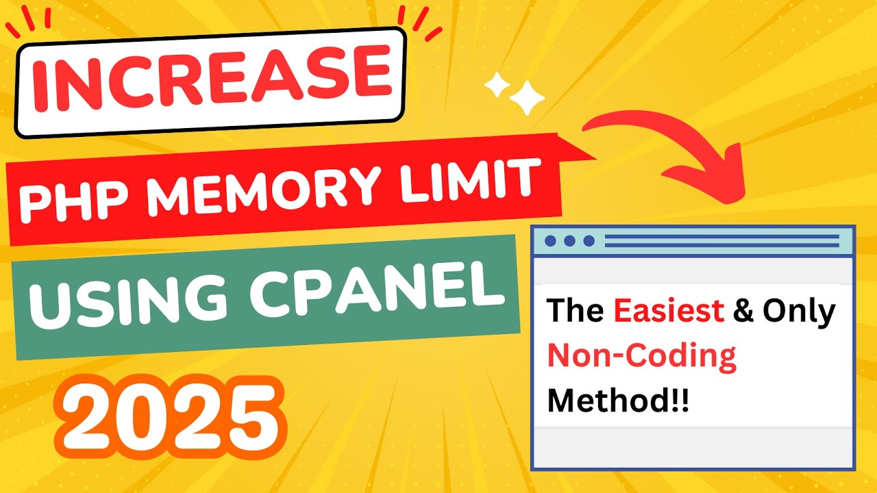 How to Increase PHP Memory Limit in WordPress (Using cPanel) | Quick & Easy Tutorial