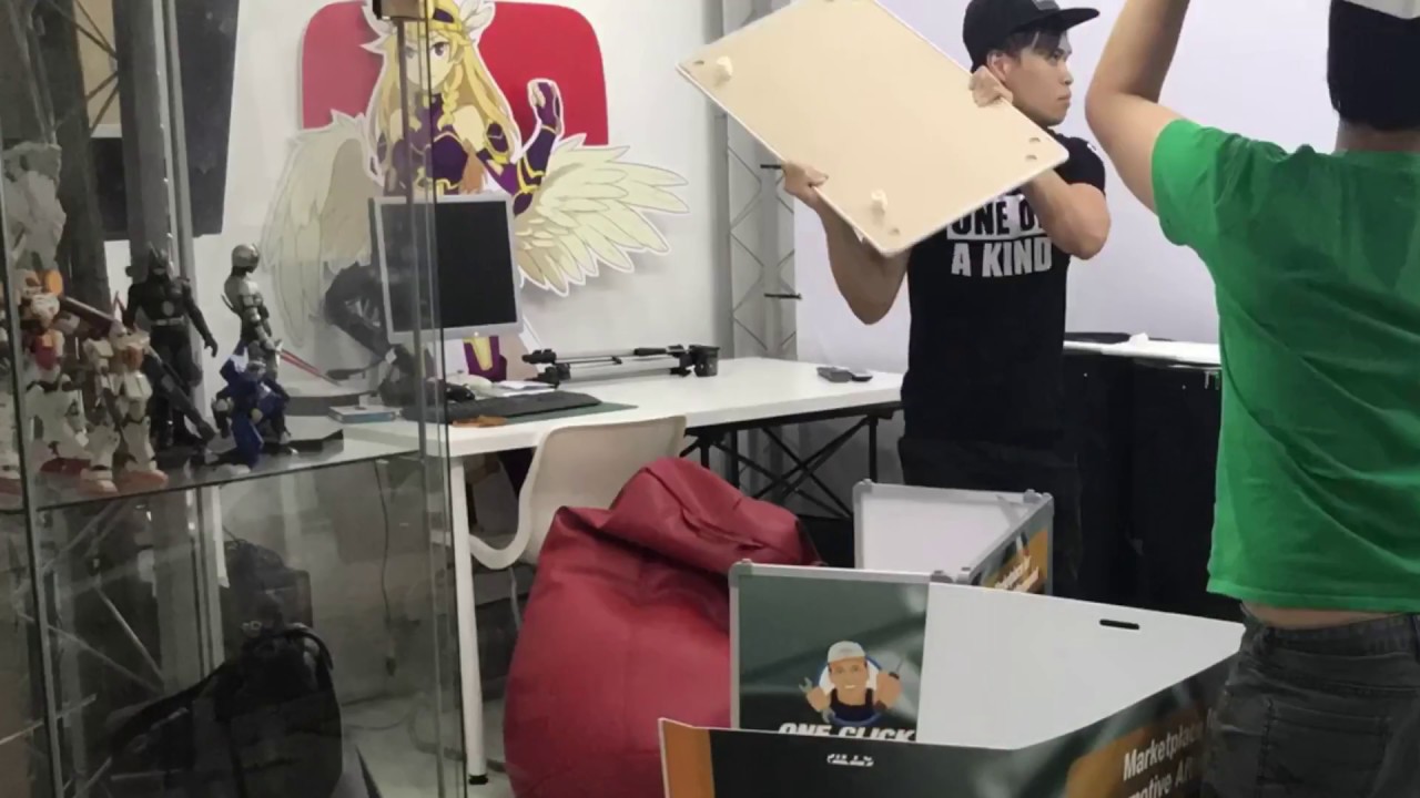 Portable Sampling Booth & Promotion Table Setup With Moeco Design