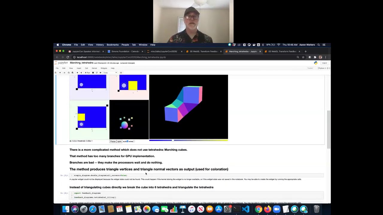 Using WebGL2 Transform Feedback in Jupyter Widgets for advanced computations and graphics