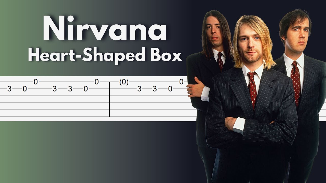 Nirvana - Heart-Shaped Box - Stunning Guitar Tab