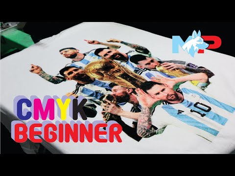 CMYK SCREEN PRINTING FOR BEGINNERS!