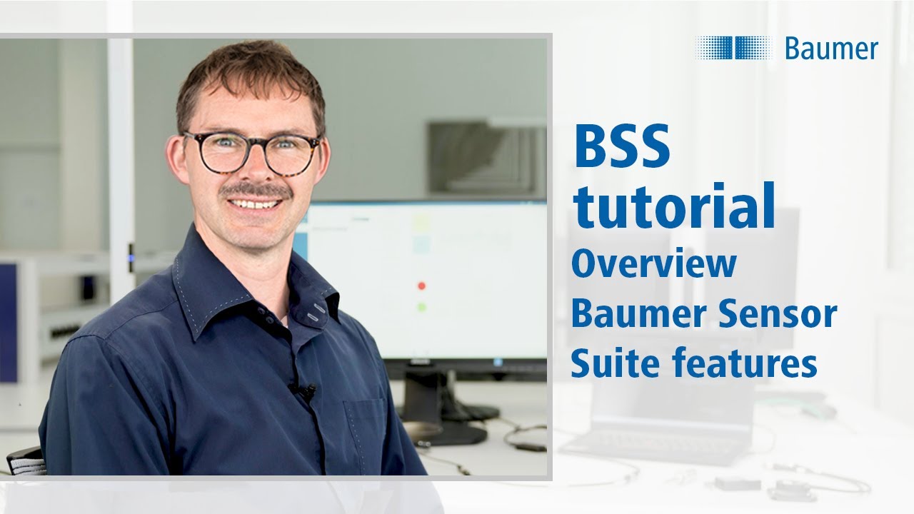 Baumer | Baumer Sensor Suite Software | Feature overview