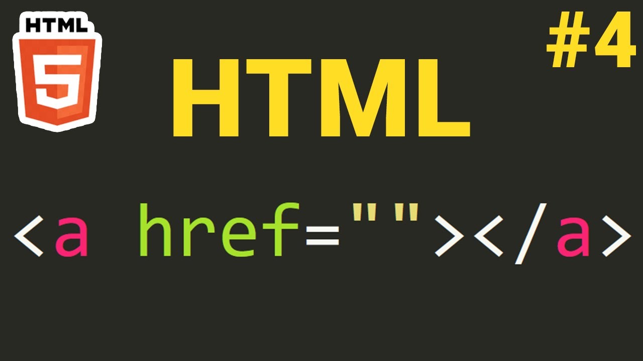 HTML Anchor Tag | Links in HTML | How to link pages in HTML? | HTML 5 Tutorial - 4