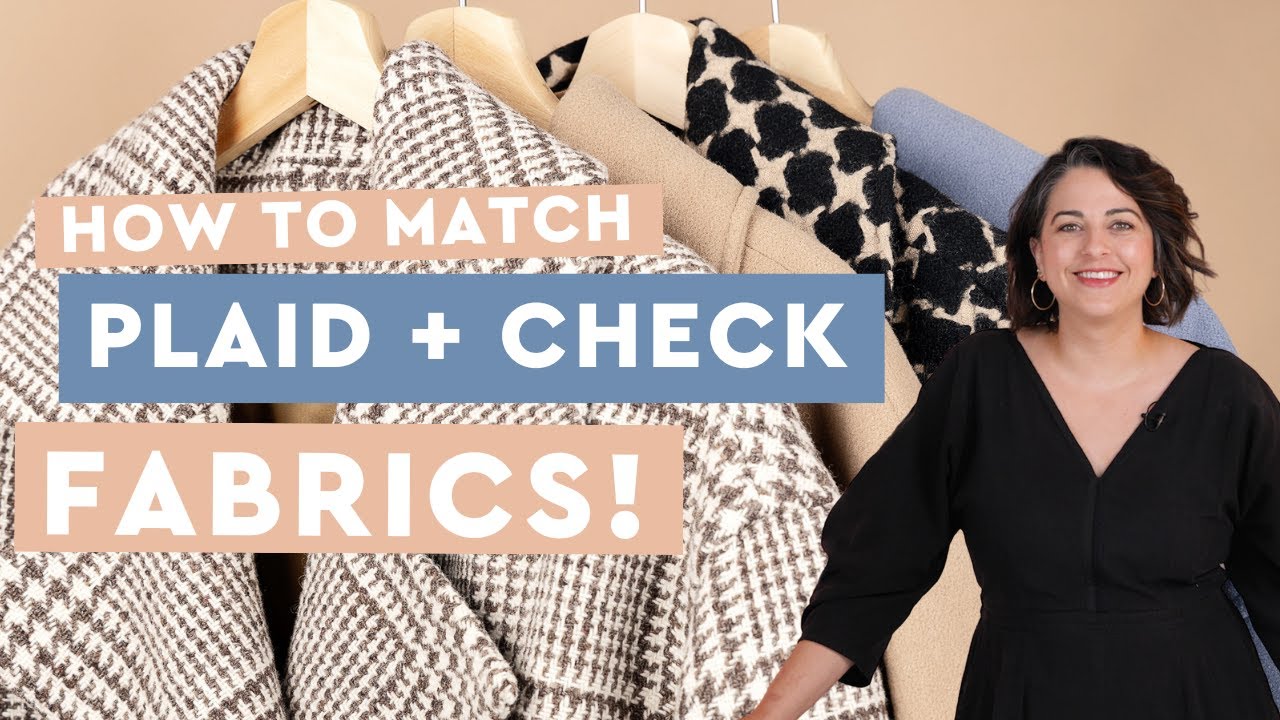 How to Match Plaids and Checks | Closet Core Patterns