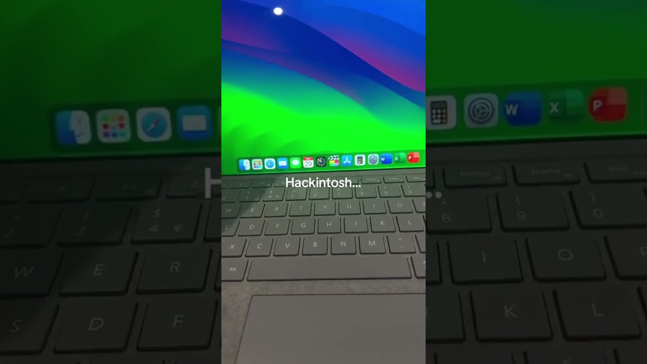 Hackintosh it is #hackintosh #macbook #hack #savemoney
