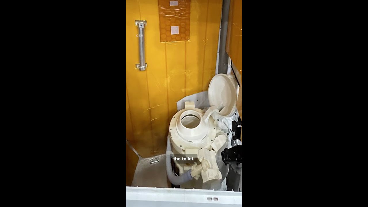Houston, we have a toilet problem