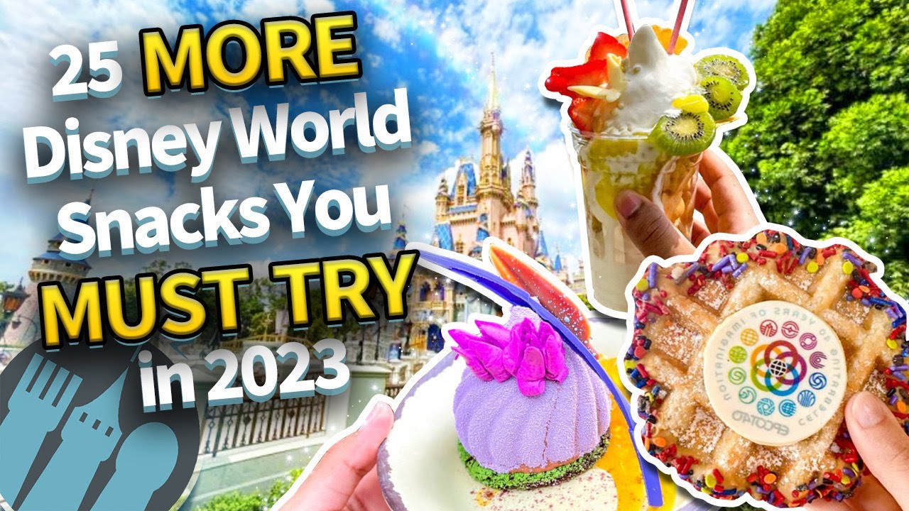 MyDisneyFix | 25 MORE Snacks You Can’t Miss in Disney World in 2023 ...
