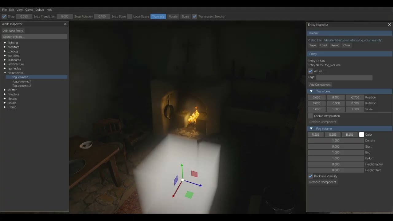 Custom Game Engine - Localized Fog Volumes