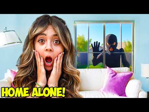 HOME ALONE, HE BROKE IN!