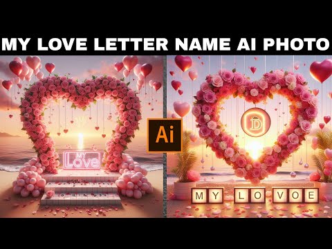 Microsoft Bing Ai Image Generator | Love Name Letter Ai Photo | Bing Ai Image Generator ||