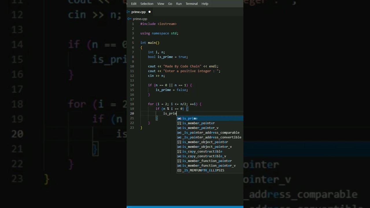 How to Check for Prime Number with C++ | SOFTWARE