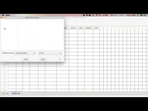 Exporting data from Google Forms into PSPP (or SPSS)
