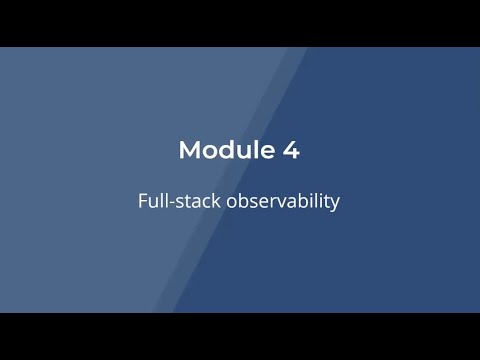 Full-stack Observability | Site Reliability Engineering (SRE) Practitioner | 1WorldTraining.com